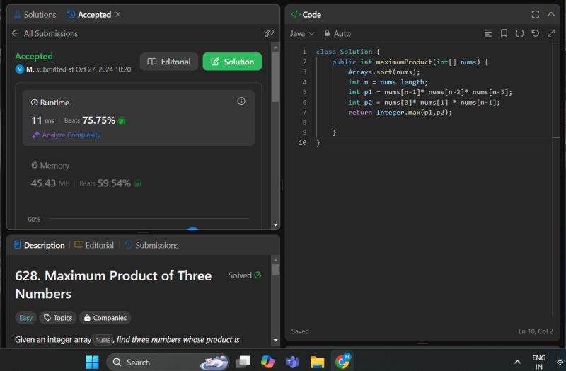 Mukul Mishra on LinkedIn: #leetcode #day21 #day22 #day23 #100daysofcode ... Mukul Mishra on LinkedIn: #leetcode #day21 #day22 #day23 #100daysofcode ...