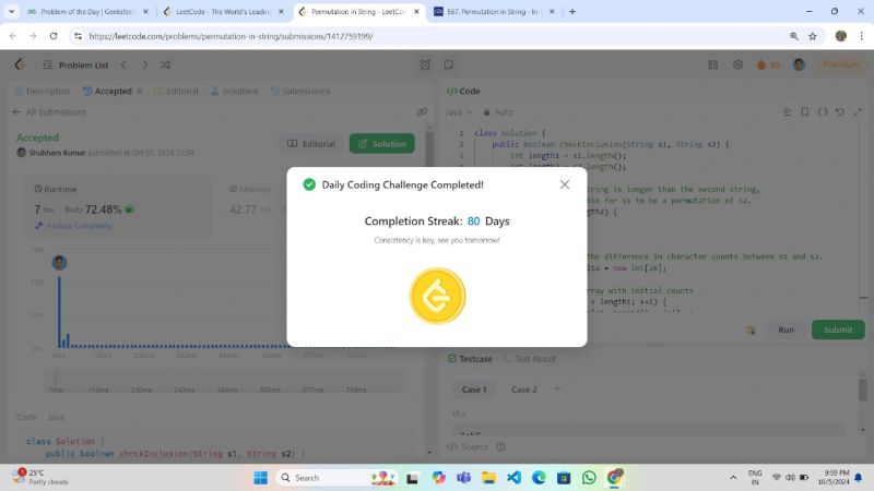 Shubham Sharma on LinkedIn: #coding #competitiveprogramming Shubham Sharma on LinkedIn: #coding #competitiveprogramming