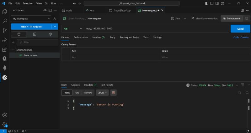 Using postman in vscode | Mubeen Shahid Using postman in vscode | Mubeen Shahid