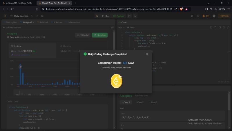 Paras Joshi on LinkedIn: #java #leetcode #geeksforgeeks #problemsolving ... Paras Joshi on LinkedIn: #java #leetcode #geeksforgeeks #problemsolving ...