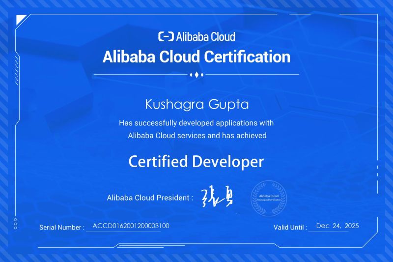 Kushagra Gupta on LinkedIn: I am thrilled to announce that I have ... Kushagra Gupta on LinkedIn: I am thrilled to announce that I have ...
