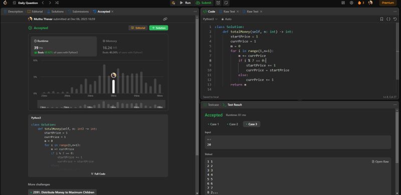 Muthu Thevar on LinkedIn: ЁЯЪА Excited to kick off the LeetCode Challenge ... Muthu Thevar on LinkedIn: ЁЯЪА Excited to kick off the LeetCode Challenge ...
