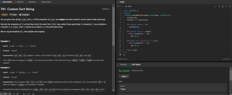 Day 91 of #100daysofcode: DSA in C++ | Rohan Wetal posted on the topic ... Day 91 of #100daysofcode: DSA in C++ | Rohan Wetal posted on the topic ...