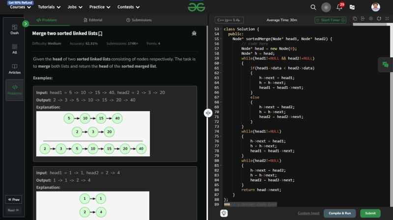 Brilliant Ambuj on LinkedIn: #gfg160 #geekstreak2024 #dsa # ... Brilliant Ambuj on LinkedIn: #gfg160 #geekstreak2024 #dsa # ...