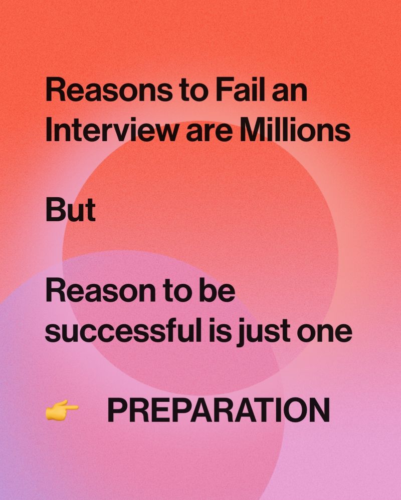 Sushant Kumar Singh on LinkedIn: #interviewing #preparation | 23 comments Sushant Kumar Singh on LinkedIn: #interviewing #preparation | 23 comments