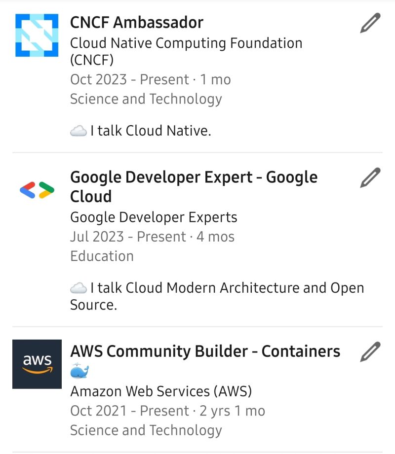 Rohit Ghumare on LinkedIn: #cloudnativeambassador #cncf Rohit Ghumare on LinkedIn: #cloudnativeambassador #cncf