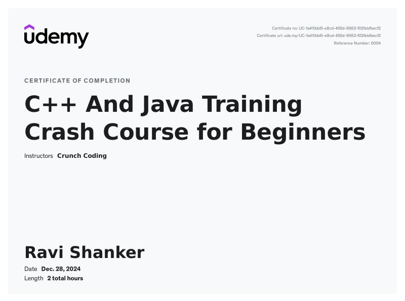 Ravi Shanker on LinkedIn: #learningneverstops #programming #cpp #java # ... Ravi Shanker on LinkedIn: #learningneverstops #programming #cpp #java # ...