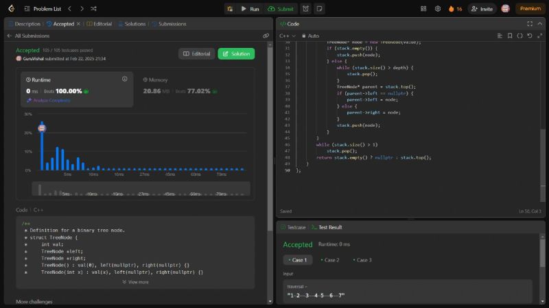 #leetcode #dailychallenge #binarytree #problemsolving #cpp #keepcoding ... #leetcode #dailychallenge #binarytree #problemsolving #cpp #keepcoding ...