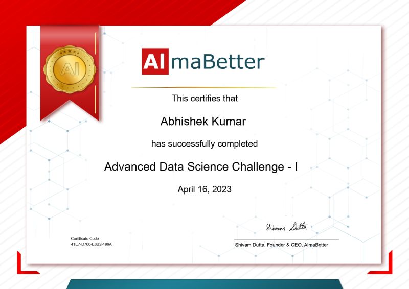 Abhishek Kumar on LinkedIn: #dataanalysis #almabetter #datascience Abhishek Kumar on LinkedIn: #dataanalysis #almabetter #datascience