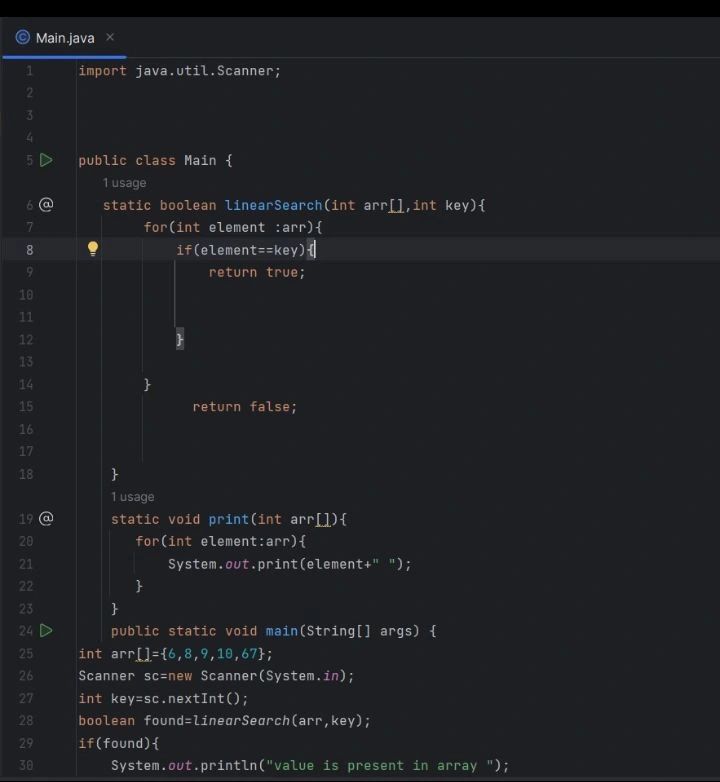 Learn about lenear search algorithm (DSA+Java) | Sumit Saxena posted on ... Learn about lenear search algorithm (DSA+Java) | Sumit Saxena posted on ...