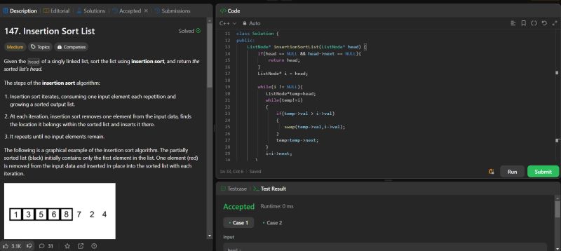 Sakshi Kumari on LinkedIn: #day184 #codingchallenge #leetcode # ... Sakshi Kumari on LinkedIn: #day184 #codingchallenge #leetcode # ...