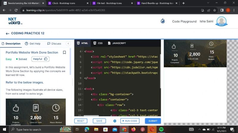 Isha Saini on LinkedIn: #coding #codinglife #ccbpian #responsivewebsite ... Isha Saini on LinkedIn: #coding #codinglife #ccbpian #responsivewebsite ...
