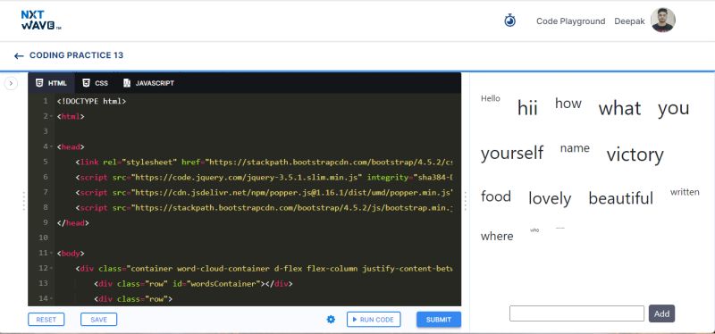 Deepak Gupta on LinkedIn: #30daysofcodechallenge #ccbp #nxtwave # ... Deepak Gupta on LinkedIn: #30daysofcodechallenge #ccbp #nxtwave # ...
