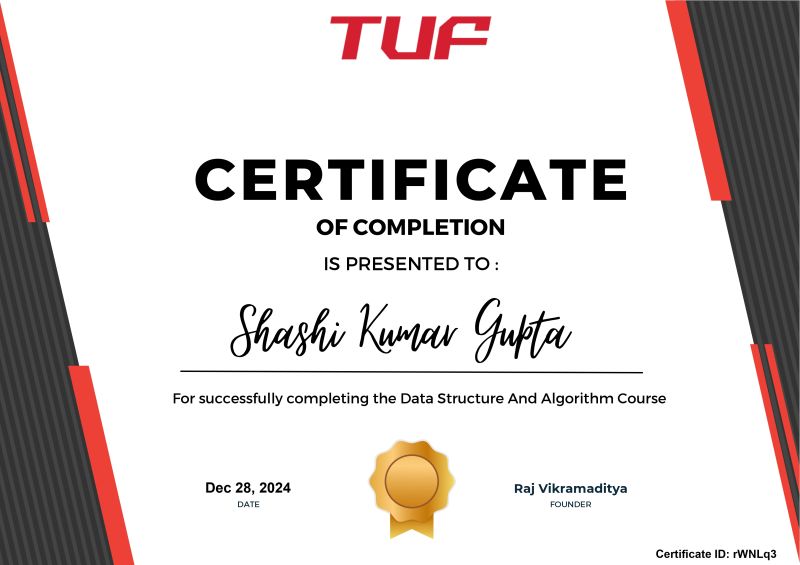 Shashi Kumar Gupta on LinkedIn: #dsa #java #algorithms #takeuforward Shashi Kumar Gupta on LinkedIn: #dsa #java #algorithms #takeuforward