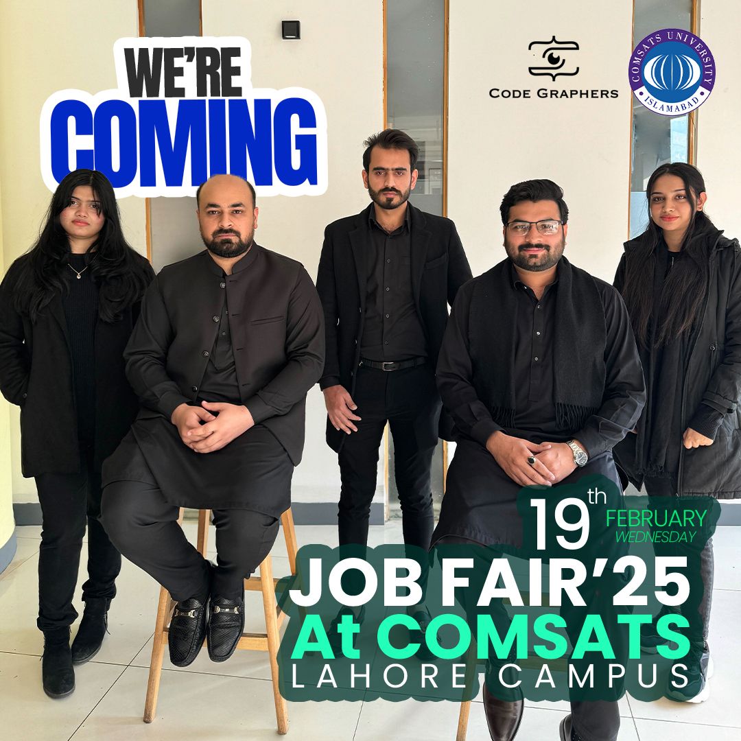 Code Graphers on LinkedIn: #jobfair #codegraphers #techcareers # ... Code Graphers on LinkedIn: #jobfair #codegraphers #techcareers # ...