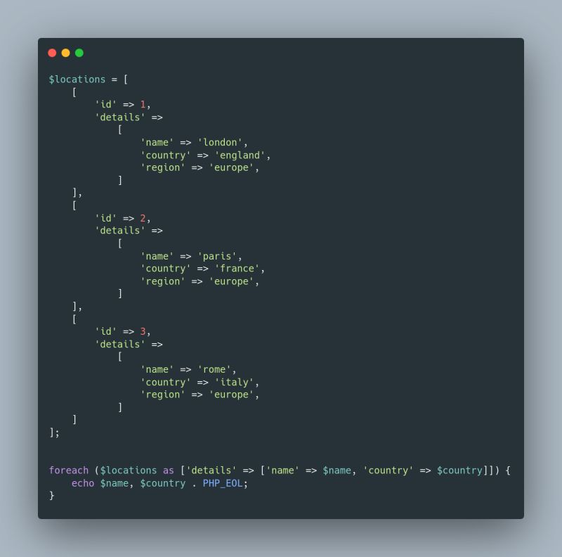 Abdulkadir Sürücü on LinkedIn: #php #array #loops #cleancode Abdulkadir Sürücü on LinkedIn: #php #array #loops #cleancode