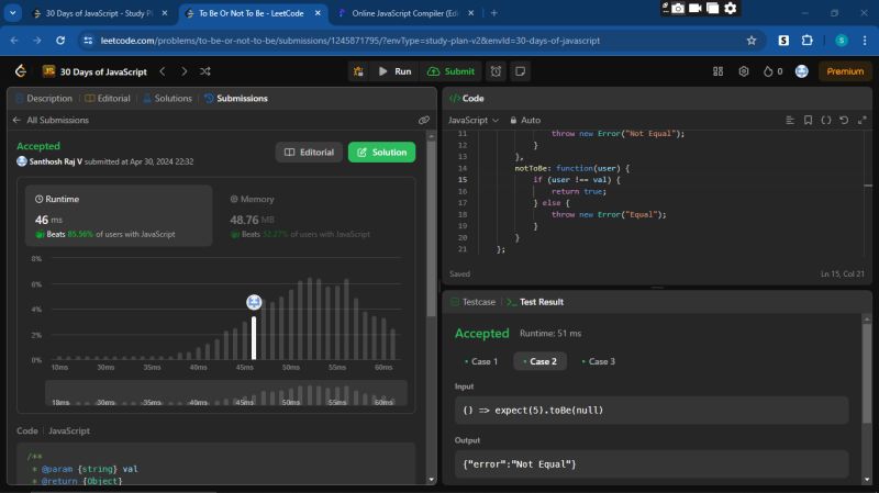 Santhosh Raj on LinkedIn: #leetcode #javascript #javascript # ... Santhosh Raj on LinkedIn: #leetcode #javascript #javascript # ...