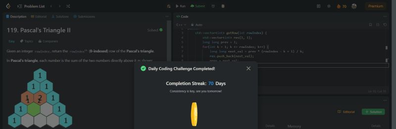 Ankit Kumar on LinkedIn: Daily Coding Challenge(POTD) Day 70- Ankit Kumar on LinkedIn: Daily Coding Challenge(POTD) Day 70-