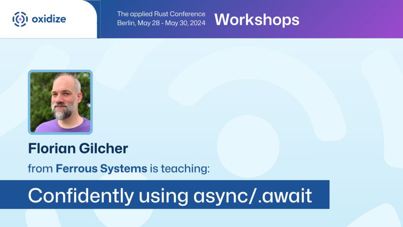 Florian Gilcher on LinkedIn: #rustlang Florian Gilcher on LinkedIn: #rustlang