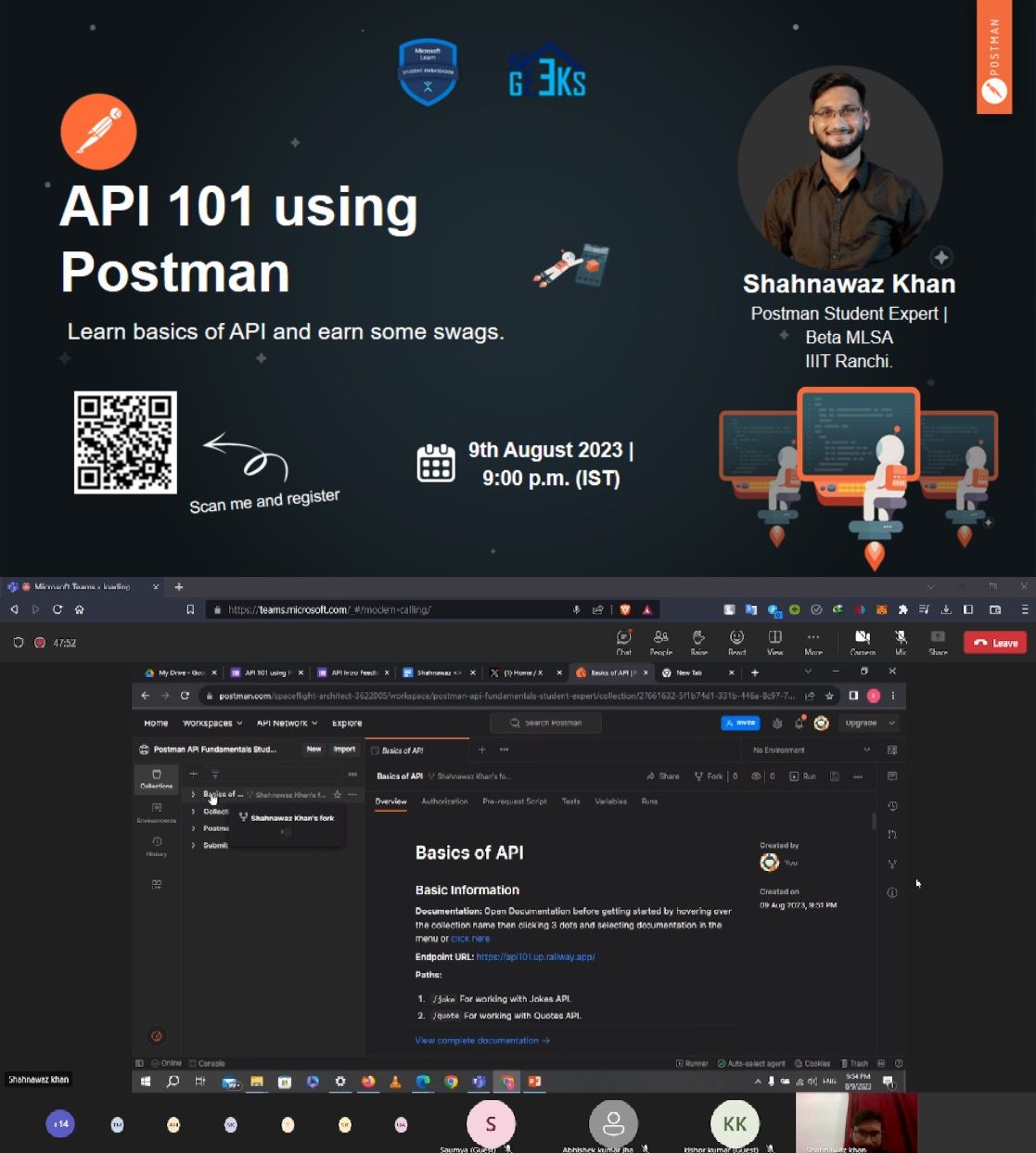 Aditya Singh on LinkedIn: #postmanstudent #postman #postmanapi Aditya Singh on LinkedIn: #postmanstudent #postman #postmanapi
