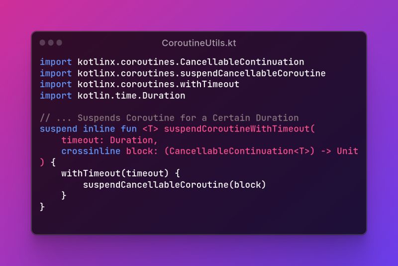 Md. Ahasan Atick Faisal on LinkedIn: #kotlin #coroutines Md. Ahasan Atick Faisal on LinkedIn: #kotlin #coroutines