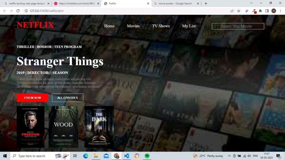 Himanshu Verma on LinkedIn: Netflix landing page using html css Himanshu Verma on LinkedIn: Netflix landing page using html css