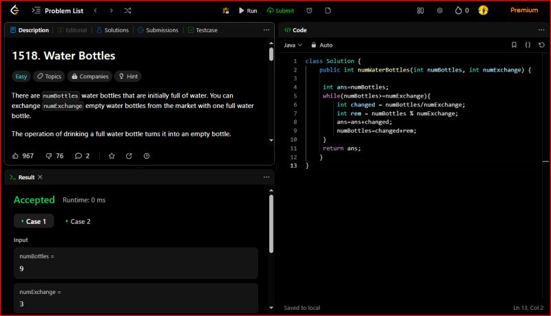 Chhaviram kushwah on LinkedIn: #leetcodechallenge #codingjourney # ... Chhaviram kushwah on LinkedIn: #leetcodechallenge #codingjourney # ...