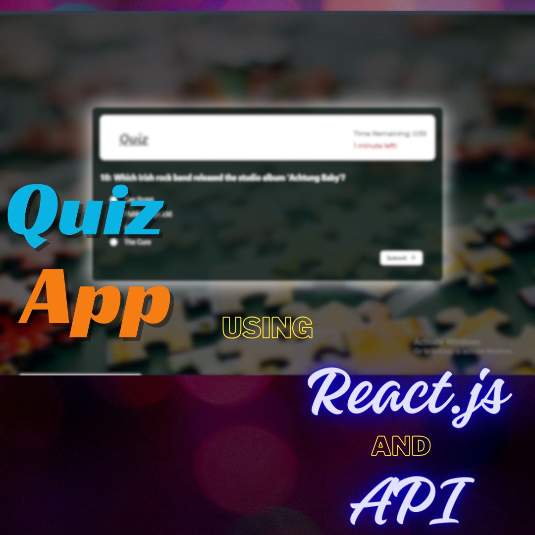 Fakhir Iqbal on LinkedIn: #react #reactjs #api #apiintegration #quizapp ... Fakhir Iqbal on LinkedIn: #react #reactjs #api #apiintegration #quizapp ...