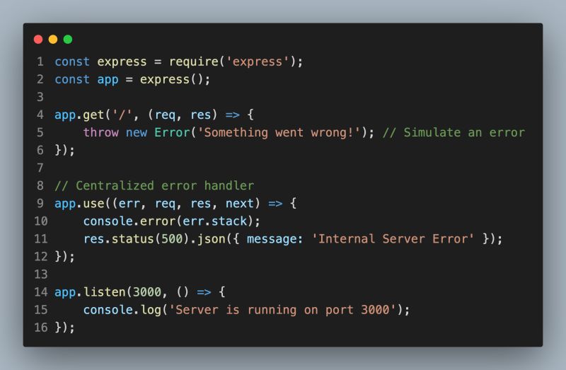 Muhammad Mubeen Yasin on LinkedIn: #nodejs #javascript #errorhandling # ... Muhammad Mubeen Yasin on LinkedIn: #nodejs #javascript #errorhandling # ...