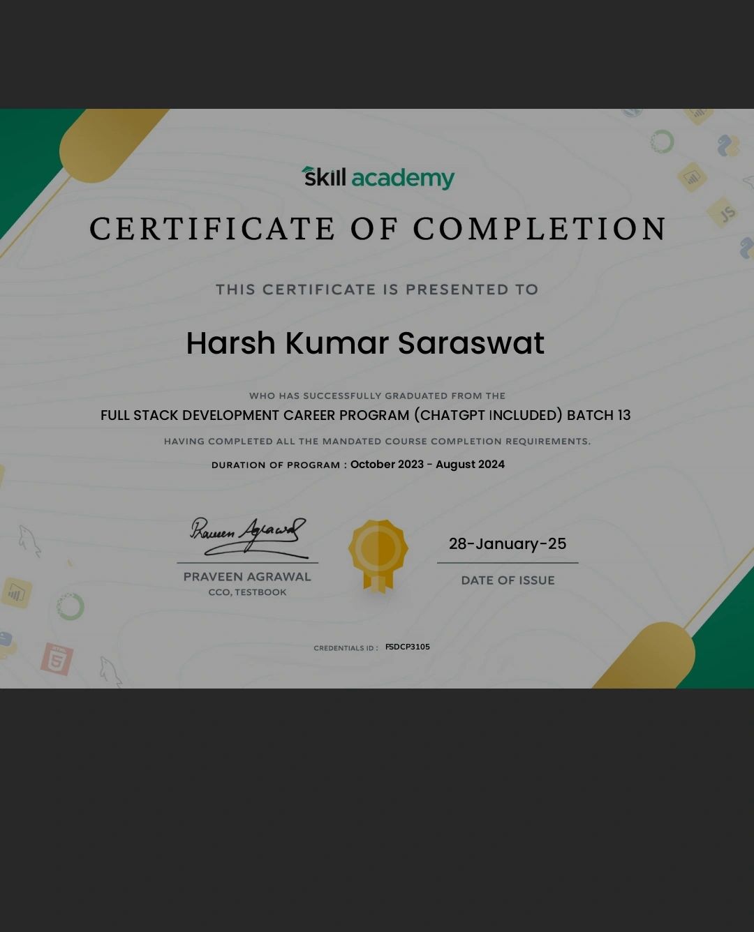 #fullstackdevelopment #skillacademy #careergrowth #webdevelopment ... #fullstackdevelopment #skillacademy #careergrowth #webdevelopment ...