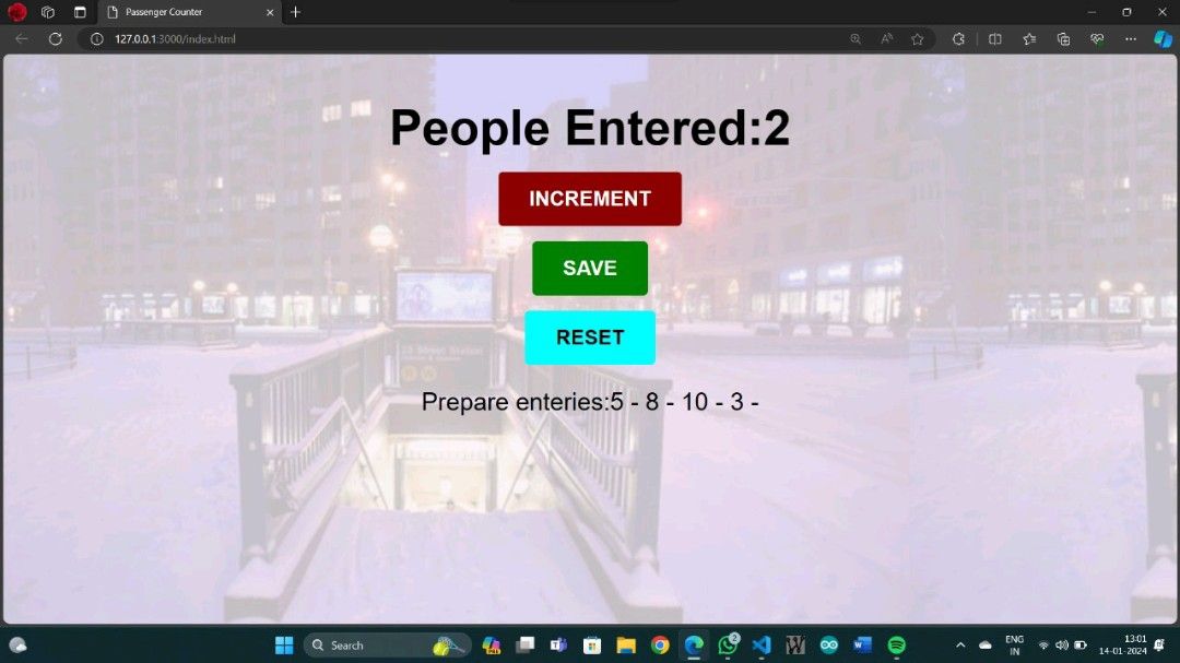 My first project (Passenger Counter) | Lalitha Kalle posted on the ... My first project (Passenger Counter) | Lalitha Kalle posted on the ...