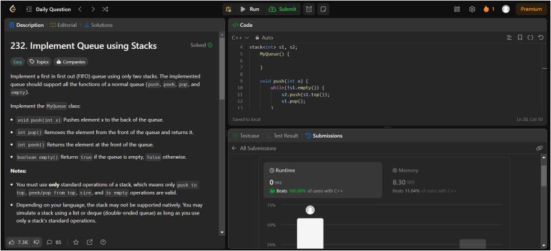 Vishal Sahu on LinkedIn: #100daysofcode #leetcode #datastructures # ... Vishal Sahu on LinkedIn: #100daysofcode #leetcode #datastructures # ...
