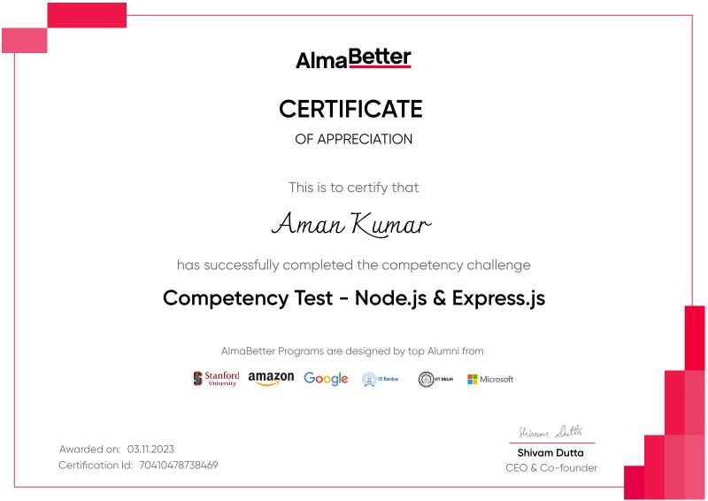 Kashyap Aman Singh on LinkedIn: #nodejs #express #backenddevelopment # ... Kashyap Aman Singh on LinkedIn: #nodejs #express #backenddevelopment # ...