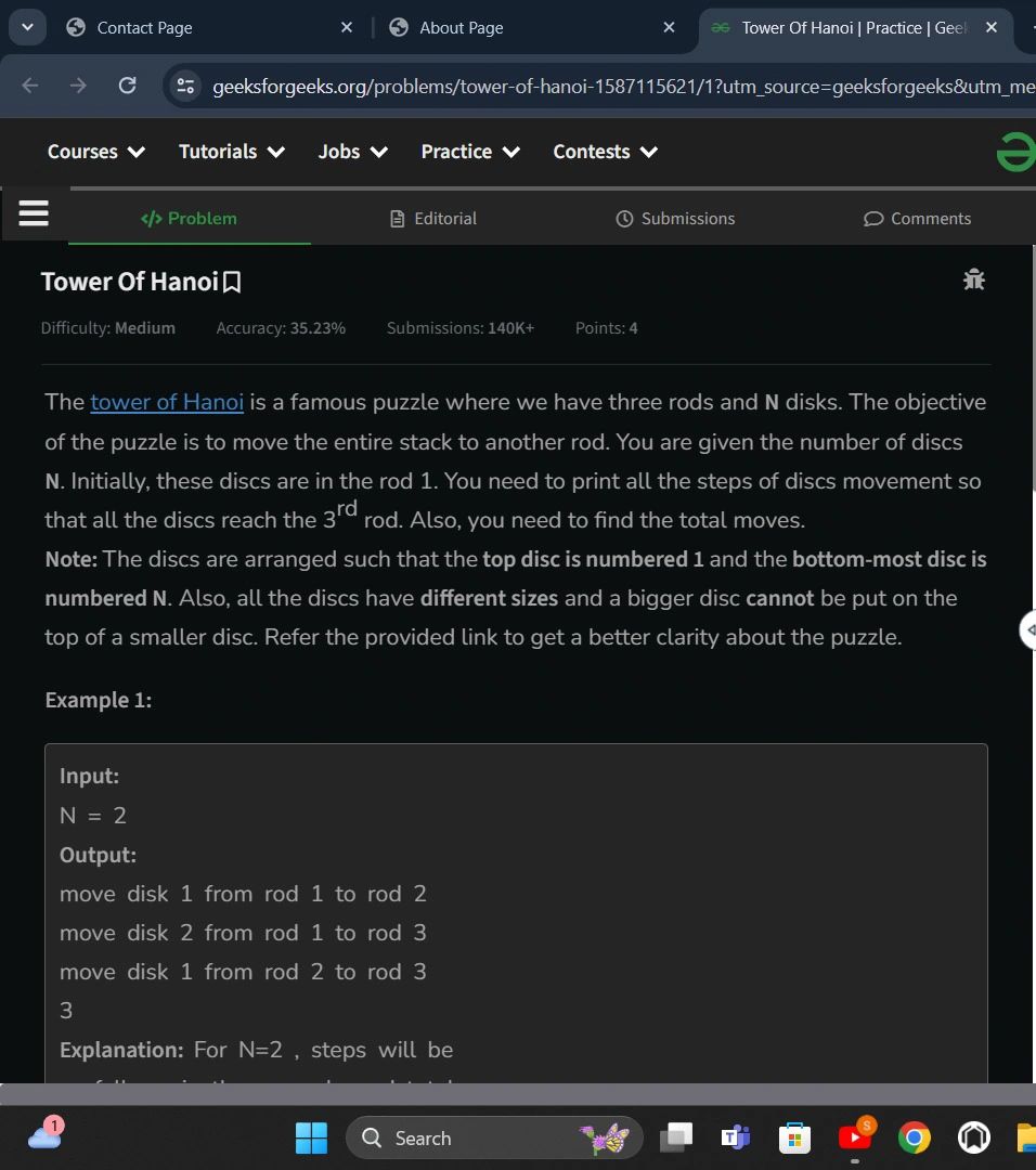 Siddhant Thakur on LinkedIn: #75daysofcode #codingjourney #recursion # ... Siddhant Thakur on LinkedIn: #75daysofcode #codingjourney #recursion # ...