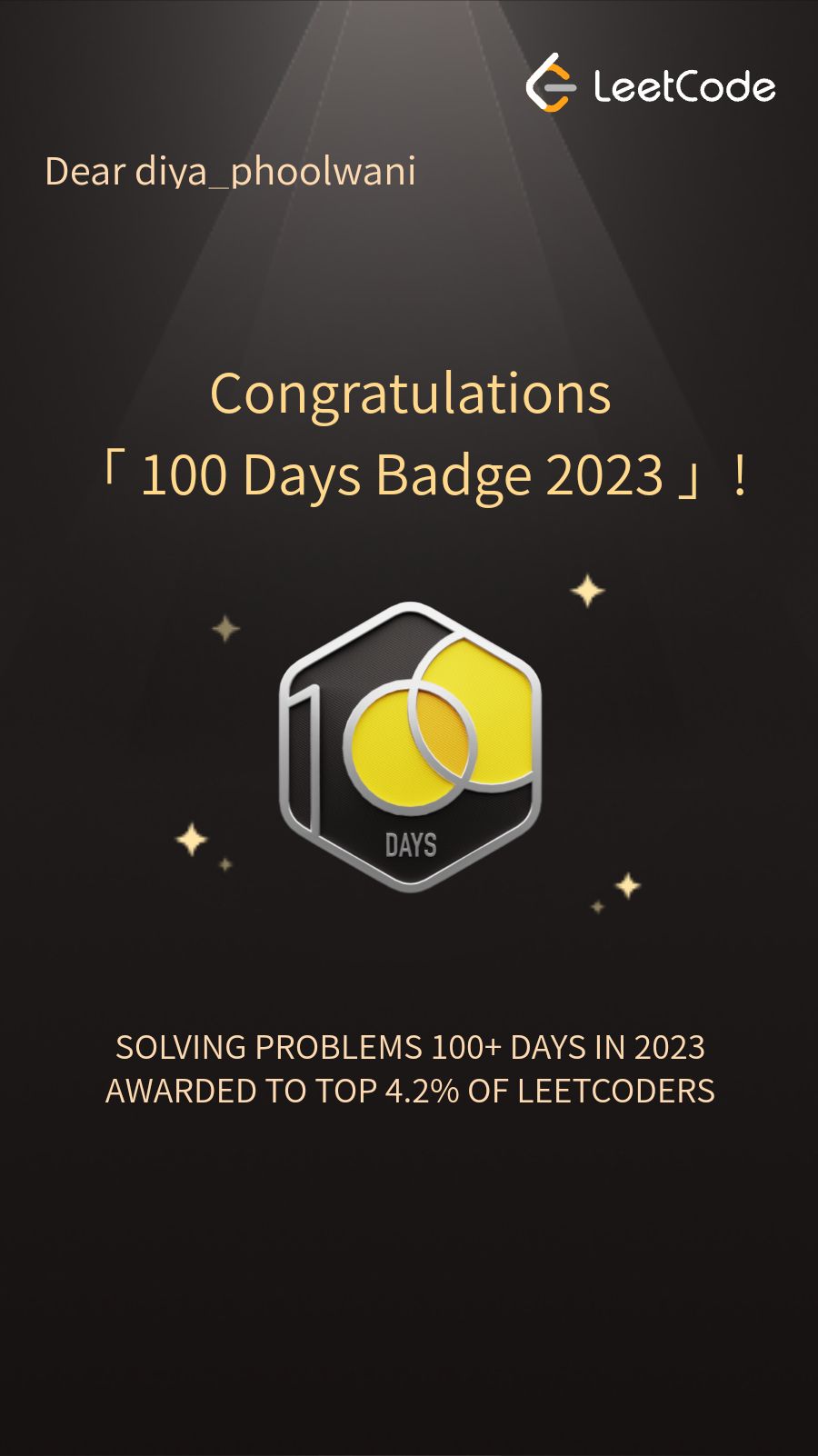 Diya Phoolwani on LinkedIn: #100daysofcode #codechallenge #leetcode # ... Diya Phoolwani on LinkedIn: #100daysofcode #codechallenge #leetcode # ...