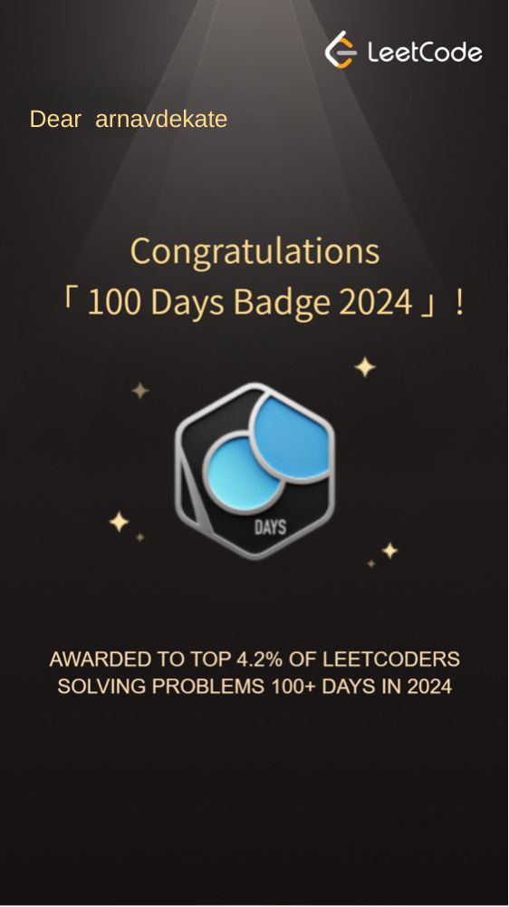 Arnav Dekate on LinkedIn: #connections #leetcode #codingjourney ... Arnav Dekate on LinkedIn: #connections #leetcode #codingjourney ...