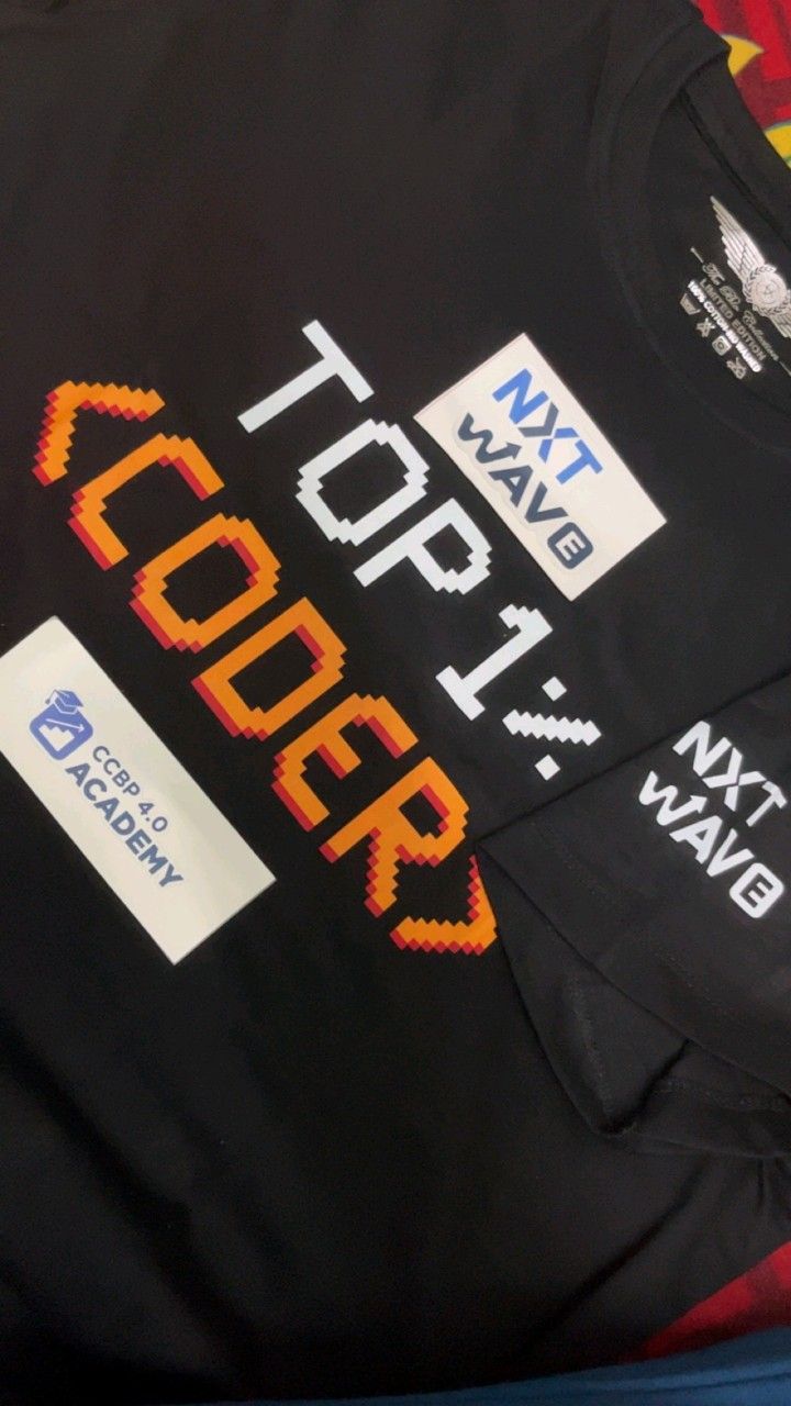 Zishan Khan on LinkedIn: #rewards #nxtwave #ccbp #ccbpacademy #coding # ... Zishan Khan on LinkedIn: #rewards #nxtwave #ccbp #ccbpacademy #coding # ...