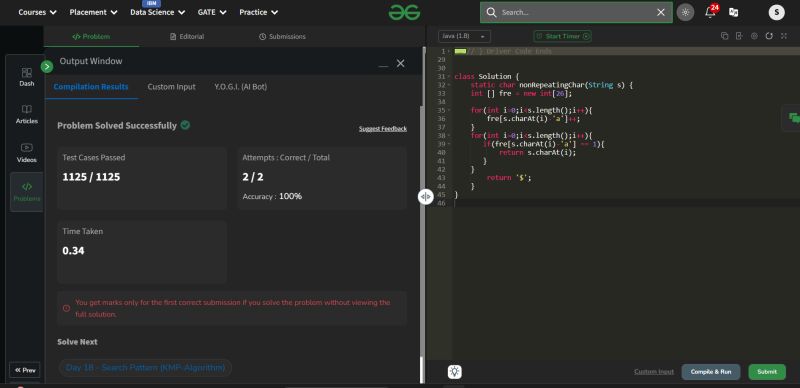 #gfg160 #geekstreak2025 #codingchallenge #problemsolving #geeksforgeeks ... #gfg160 #geekstreak2025 #codingchallenge #problemsolving #geeksforgeeks ...