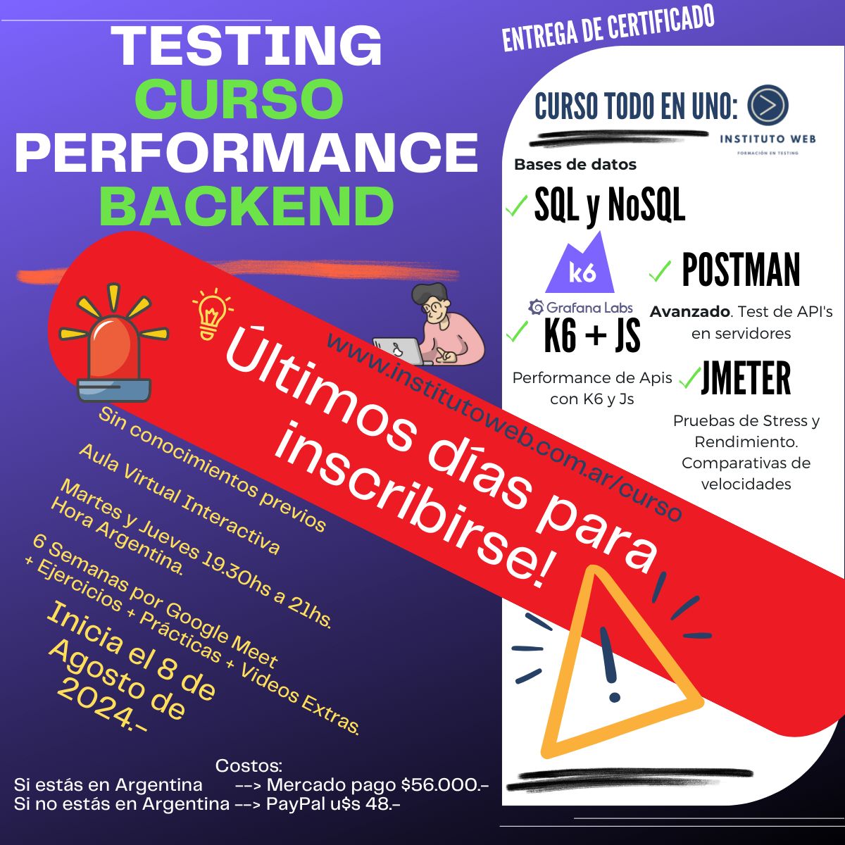 Instituto Web en LinkedIn: #qaautomation #qatester #qa #testers # ... Instituto Web en LinkedIn: #qaautomation #qatester #qa #testers # ...