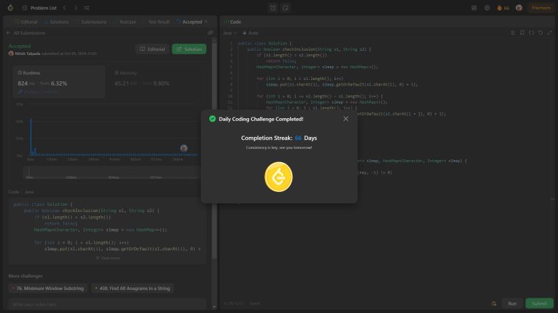 Nitish Talpada on LinkedIn: #codingjourney #leetcode #codeforces #dsa # ... Nitish Talpada on LinkedIn: #codingjourney #leetcode #codeforces #dsa # ...