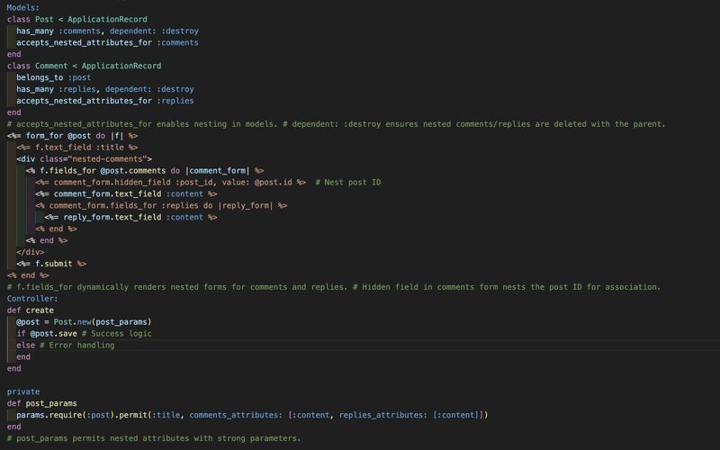 Ali Ahmad on LinkedIn: #railsdev #codingcommunity #rubyonrails # ... Ali Ahmad on LinkedIn: #railsdev #codingcommunity #rubyonrails # ...