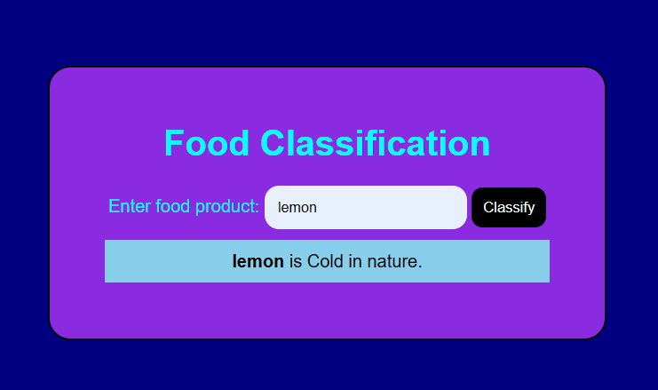 My mini-project on food classification using HTML, CSS, and JavaScript ... My mini-project on food classification using HTML, CSS, and JavaScript ...