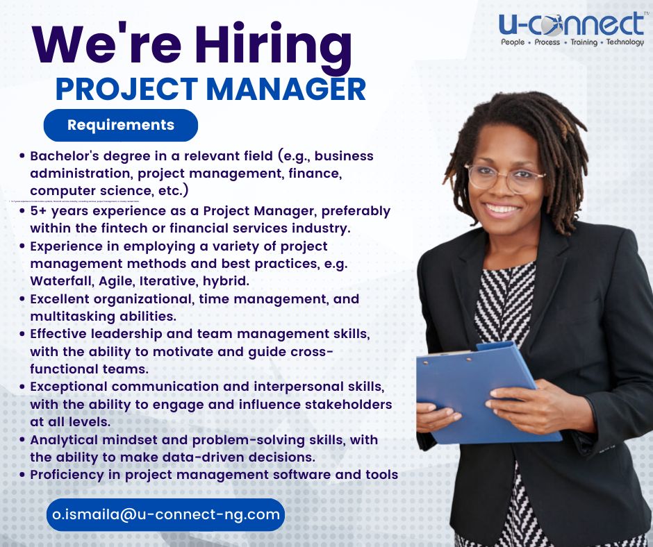 U-Connect Human Resources Limited on LinkedIn: JOB ROLE: PROJECT ... U-Connect Human Resources Limited on LinkedIn: JOB ROLE: PROJECT ...