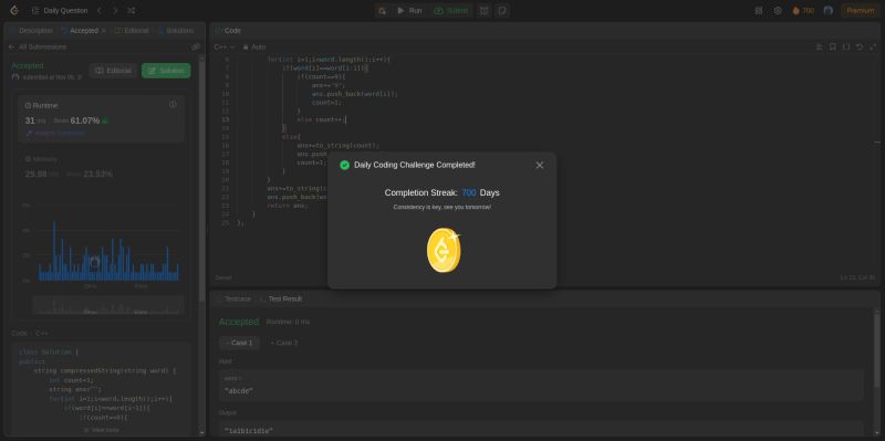Abhishek Kumar on LinkedIn: #codingjourney #leetcode #100daysofcode # ... Abhishek Kumar on LinkedIn: #codingjourney #leetcode #100daysofcode # ...