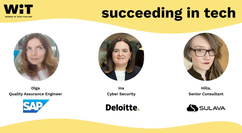 Women in Tech Finland on LinkedIn: #succeedingintech #womenintechfi Women in Tech Finland on LinkedIn: #succeedingintech #womenintechfi