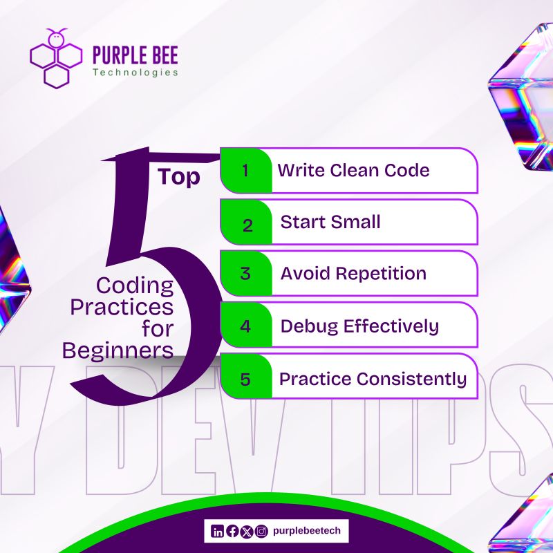 Purple Bee Tech on LinkedIn: #codingtips #devlife #coding #programming ... Purple Bee Tech on LinkedIn: #codingtips #devlife #coding #programming ...