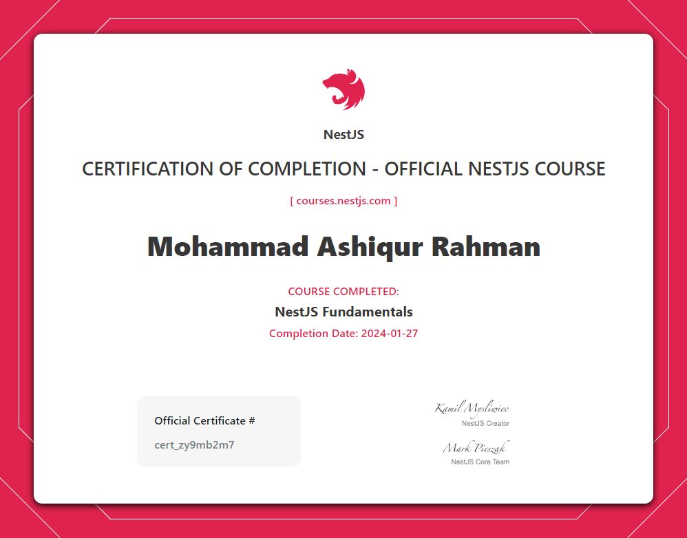 Mohammad Ashiqur Rahman on LinkedIn: #nestjs #nodejs #webdevelopment # ... Mohammad Ashiqur Rahman on LinkedIn: #nestjs #nodejs #webdevelopment # ...