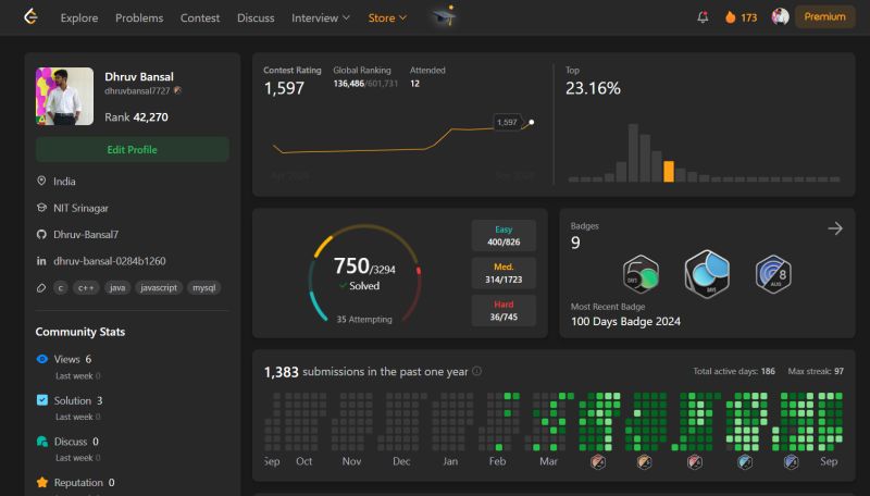Dhruv Bansal on LinkedIn: #leetcode #problemsolving #algorithms # ... Dhruv Bansal on LinkedIn: #leetcode #problemsolving #algorithms # ...