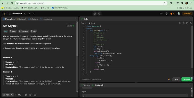 #coding #dsa #programming #100daysofcodechallenge #day4 #leetcode ... #coding #dsa #programming #100daysofcodechallenge #day4 #leetcode ...