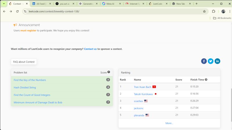 Ganesh Pandey on LinkedIn: #coding #problemsolving #leetcode # ... Ganesh Pandey on LinkedIn: #coding #problemsolving #leetcode # ...